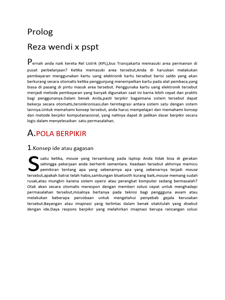 Prolog Reza | PDF