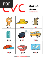 CVC Reading Materials | PDF