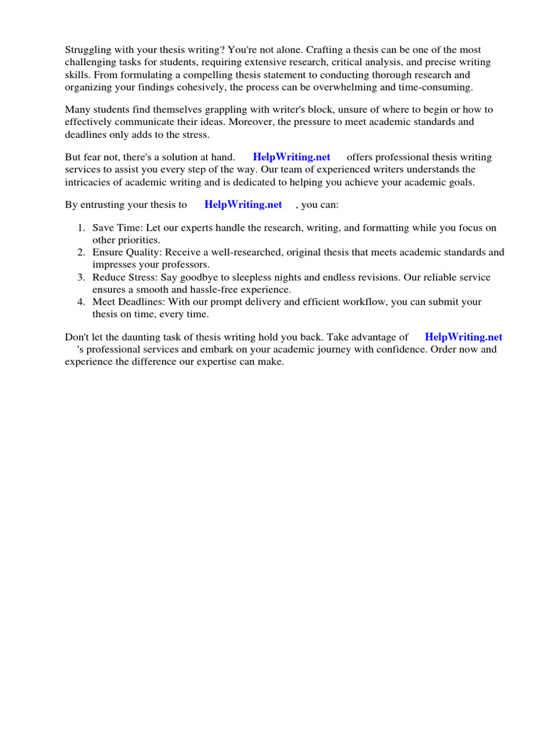 Thesis Writing Utm | PDF