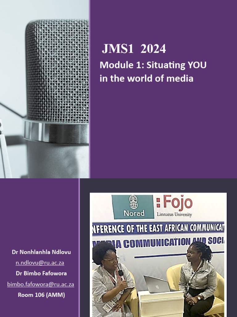 JMS1 Module 1 Week 1 - Merged | PDF