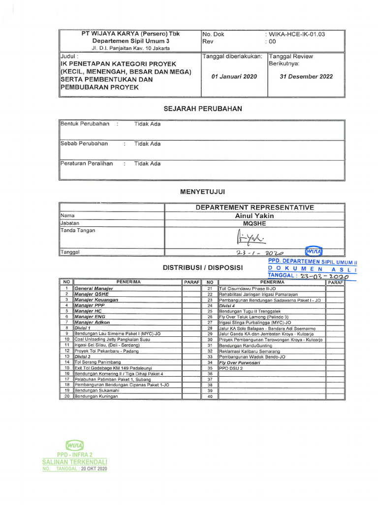 04 Wika-Hce-Ik-01-03 - Ik Penetapan Kategori Proyek (Kecil, Menengah ...