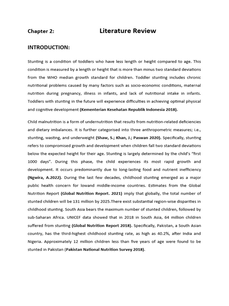 Thesis - Literature Review (Draft) Updated | PDF