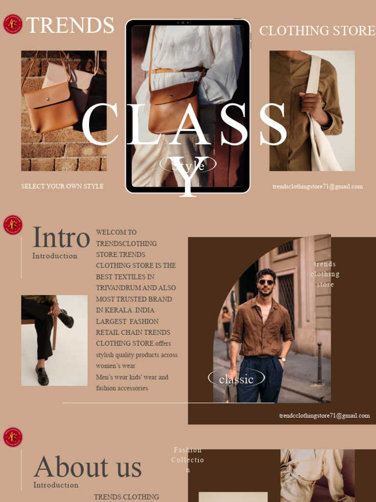 Trends Clothing Store in Trivandrum | PDF | Lifestyle