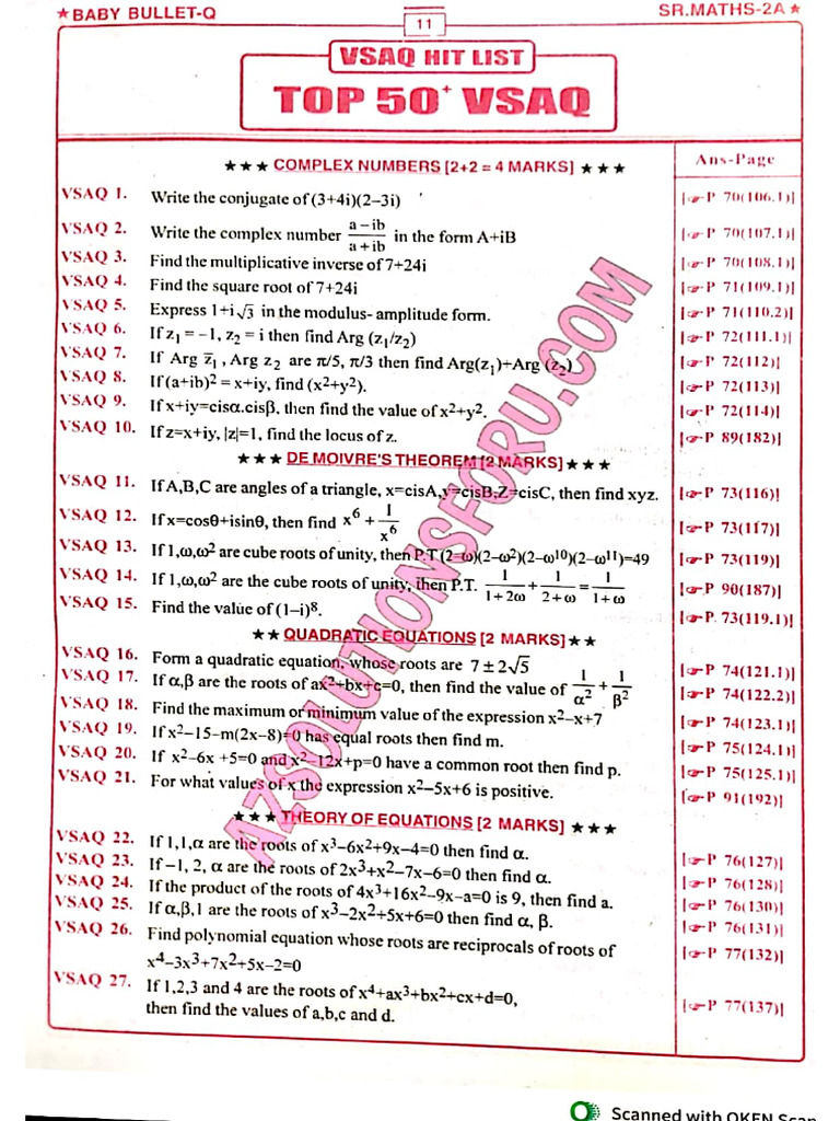 Important Questions 2a | PDF