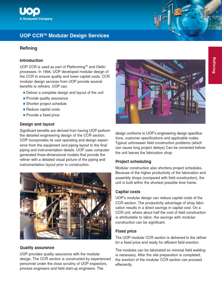Modular - CCR - Design - Services | PDF | Engineering Design Process ...
