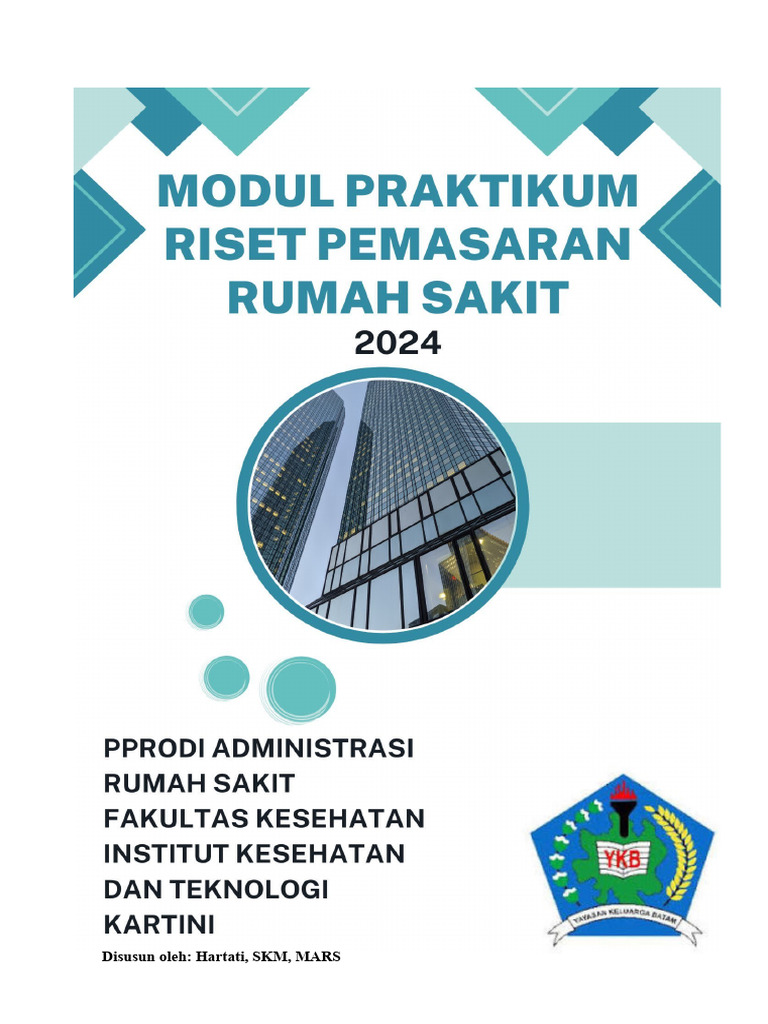 MODUL PRAKTIKUM Riset Pemasaran Rumah Sakit | PDF