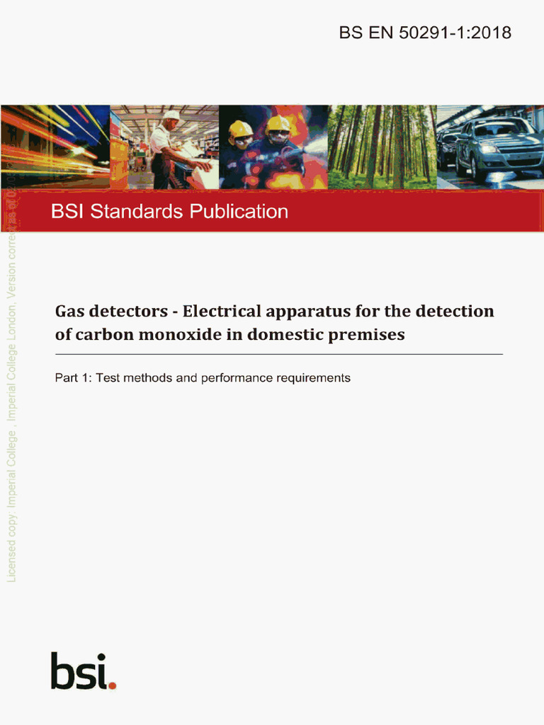 BS en 50291-1-2018 | PDF