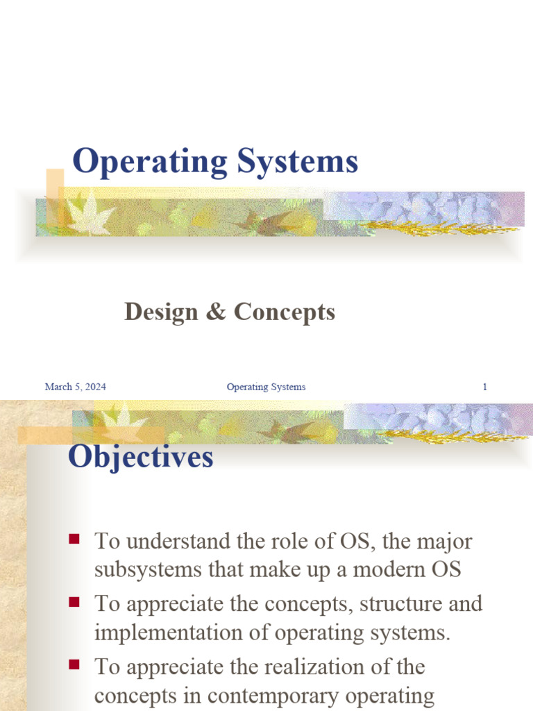1 - Operating Systems | PDF | Operating System | Process (Computing) 1 - Operating Systems | PDF | Operating System | Process (Computing)