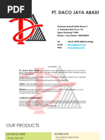 PT Inabata Creation Indonesia Overview | PDF