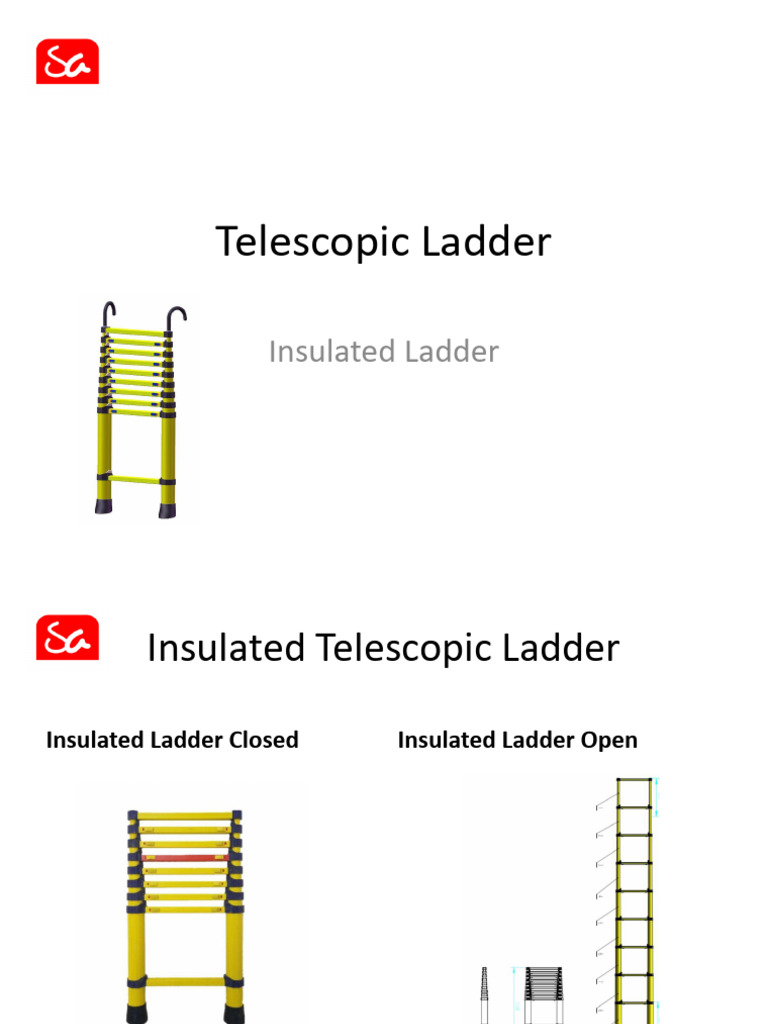 Sagar Asia Insulated Telescopic Ladder | PDF