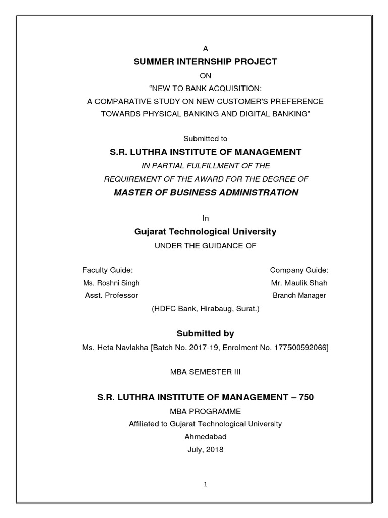 Final SIP Report Heta | PDF