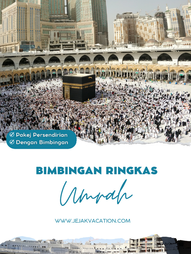 Panduan Umrah Ringkas Jejak Vacation & Jejak Haramain | PDF