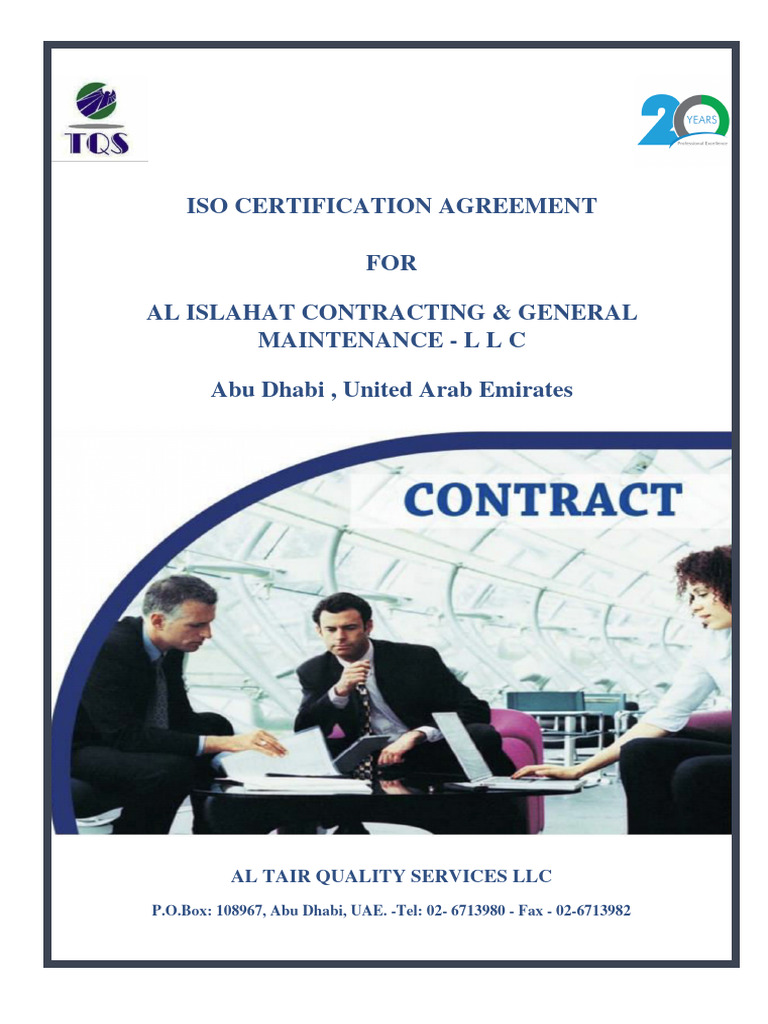 Al Islahat Contracting & General Maintenance - L L C | PDF