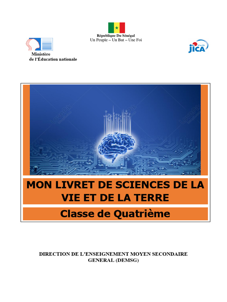 Livret Svt 4e Juin 23 Pdf