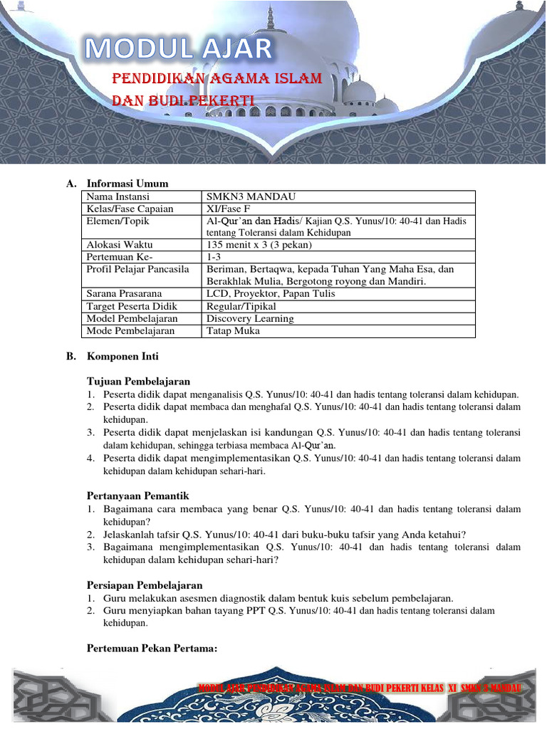 Heri MODUL Ajar | PDF