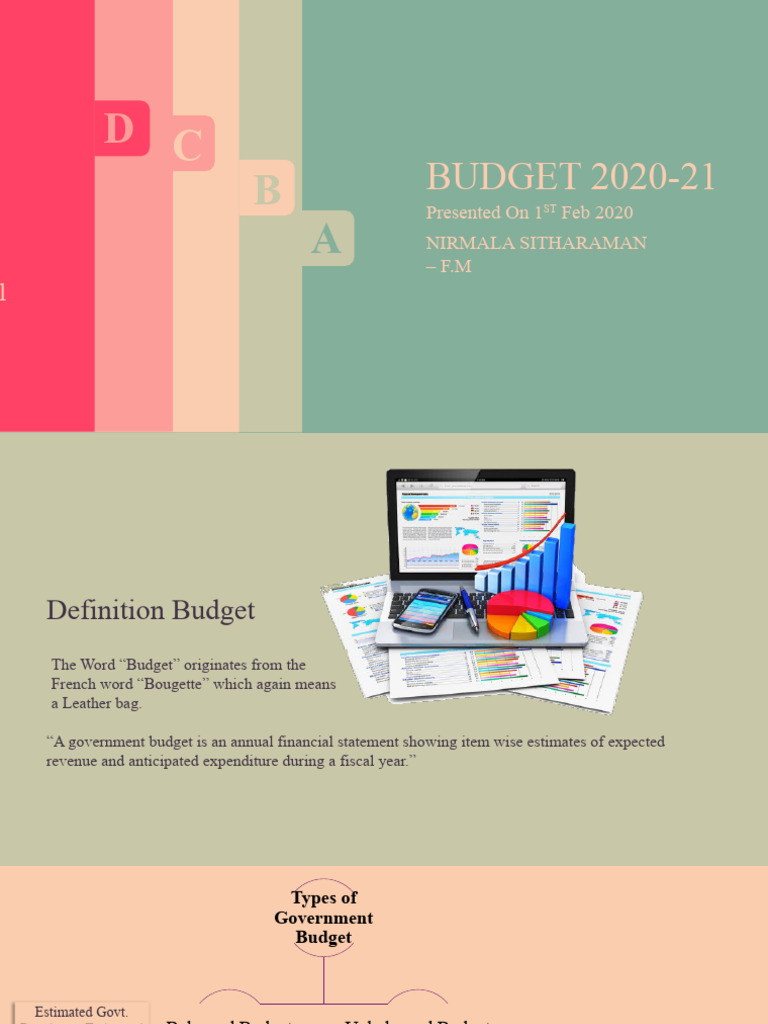 Union Budget 2020-21 Overview and Insights | PDF