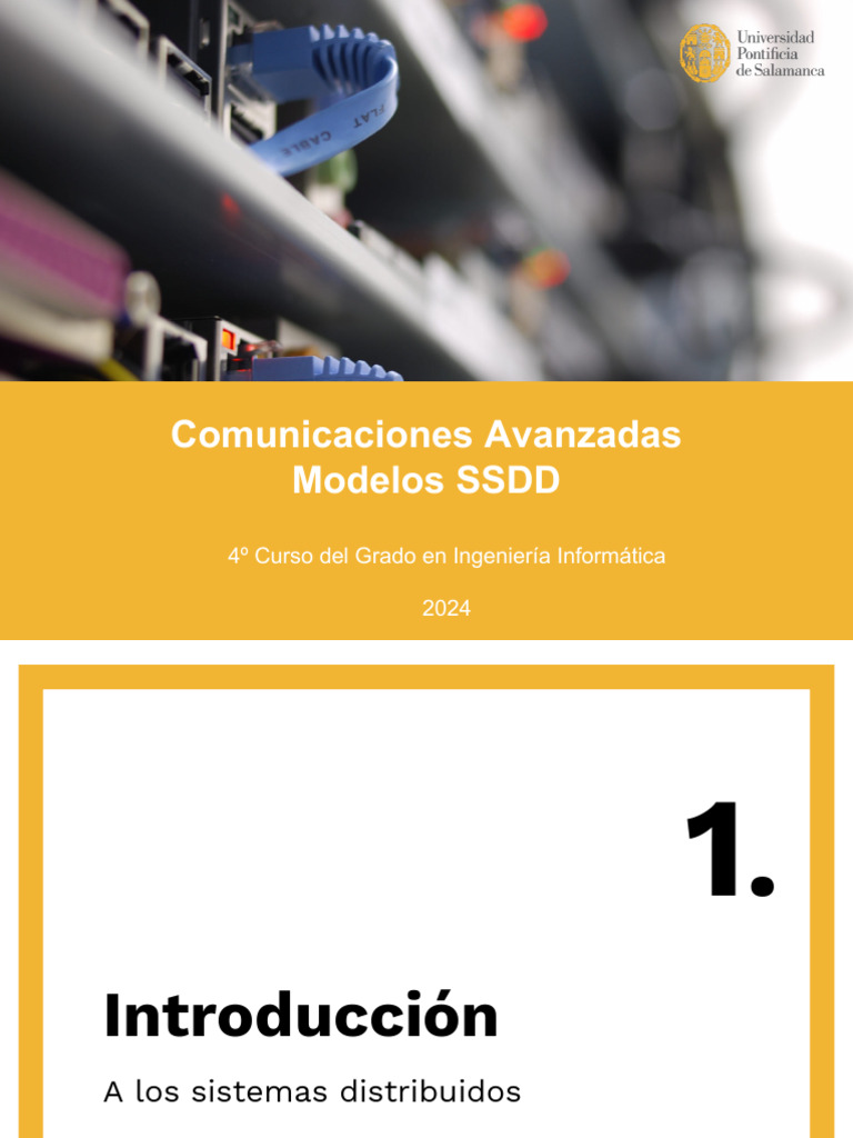 Ca2024 Tema1 Modelos SSDD | PDF