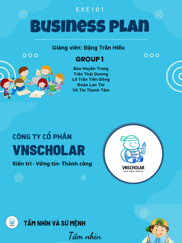 Business Plan Group 1 1 | PDF