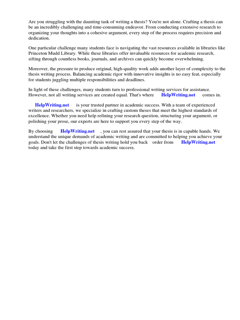 Princeton Mudd Library Thesis | PDF