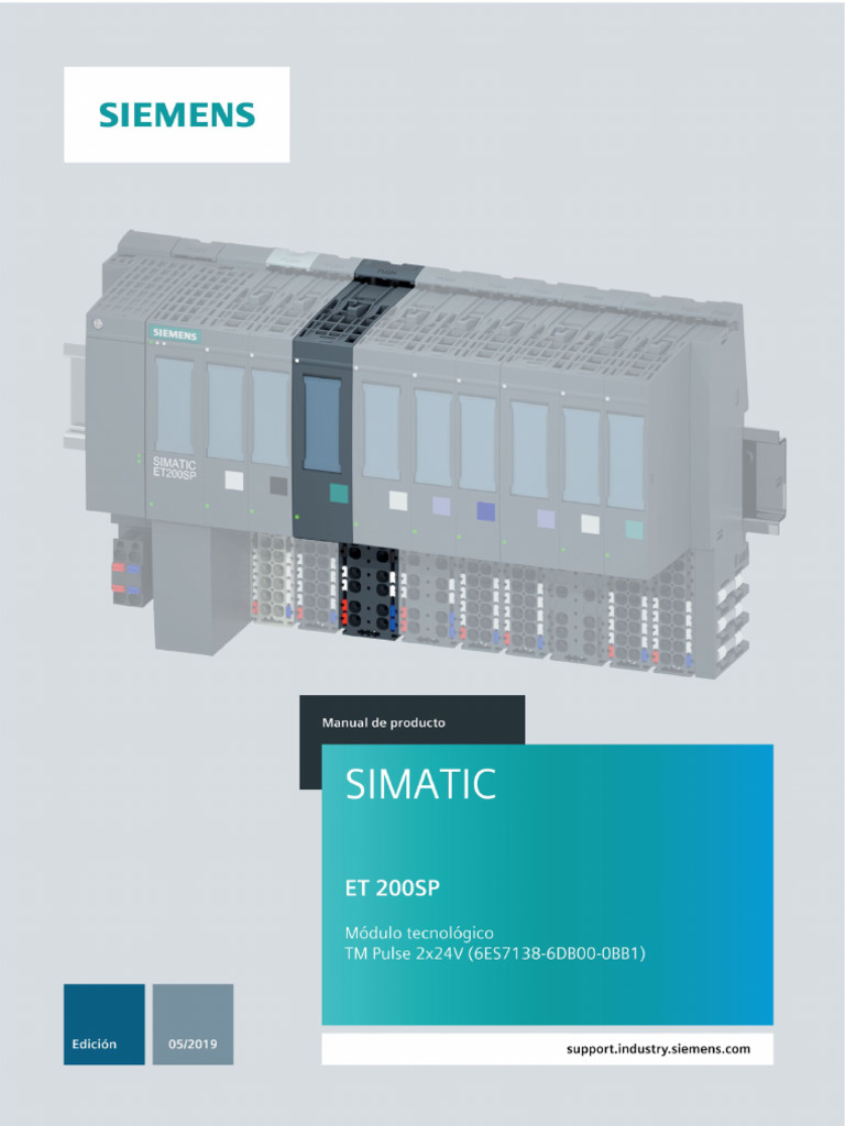 Et200sp TM Pulse 2x24v Manual es-ES es-ES | PDF