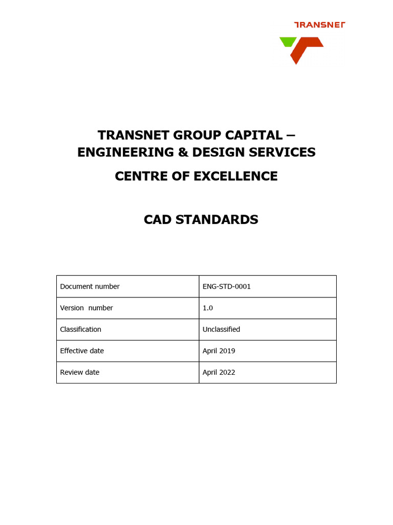 Annexure I ENG STD 0001 Ver 1.0 | PDF