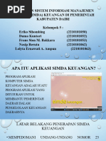Pengenalan Aplikasi SIMDA untuk Pemda | PDF