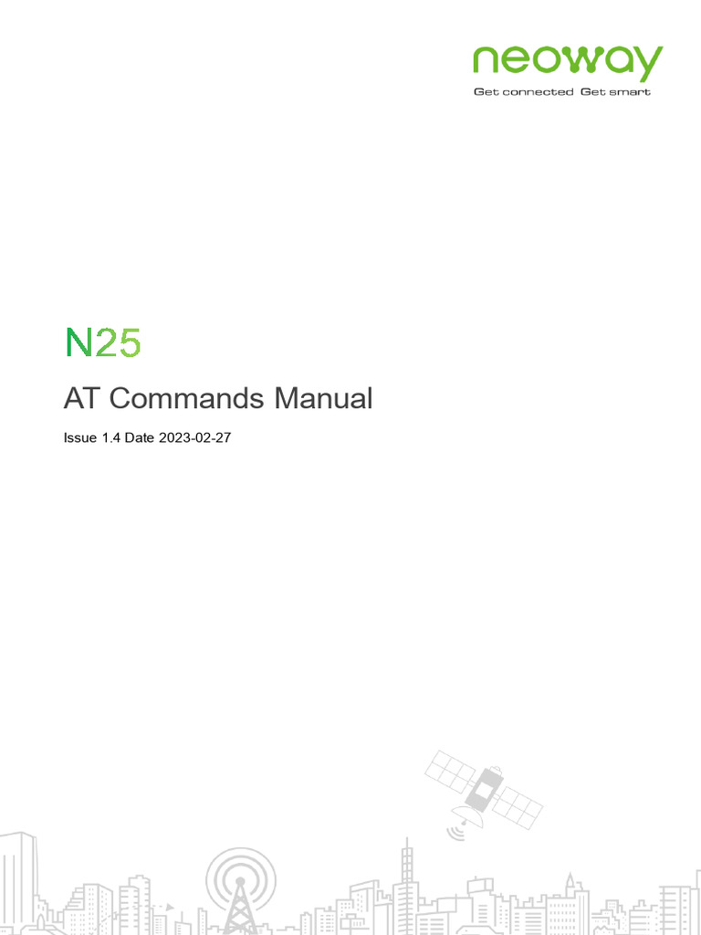 Neoway - N25 - AT - Commands - Manual - V1 - 4, NEOWAY | PDF | File Transfer Protocol | Network ...