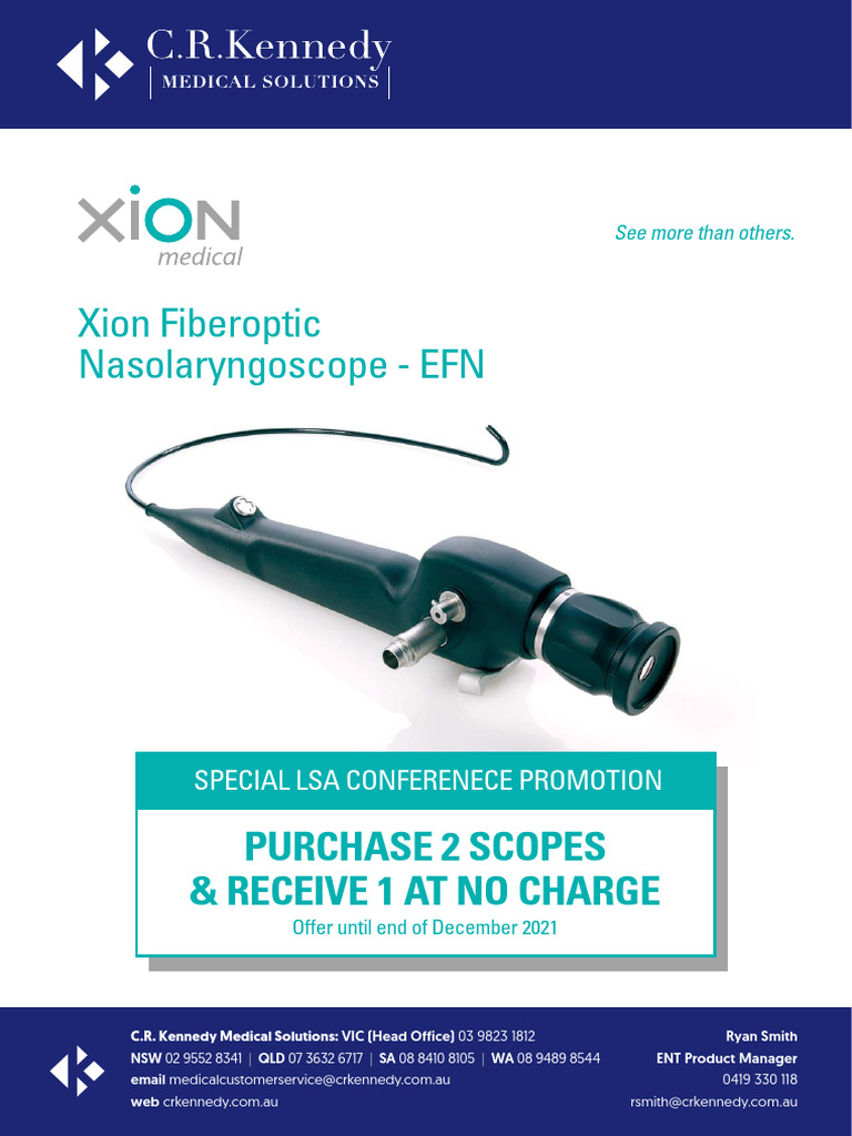 Dokumen - Tips - Xion Fiberoptic Nasolaryngoscope Efn | PDF ...