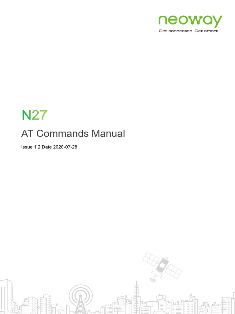 Neoway - N27 - AT - Commands - Manual - V1.2.20201110155535, NEOWAY ...