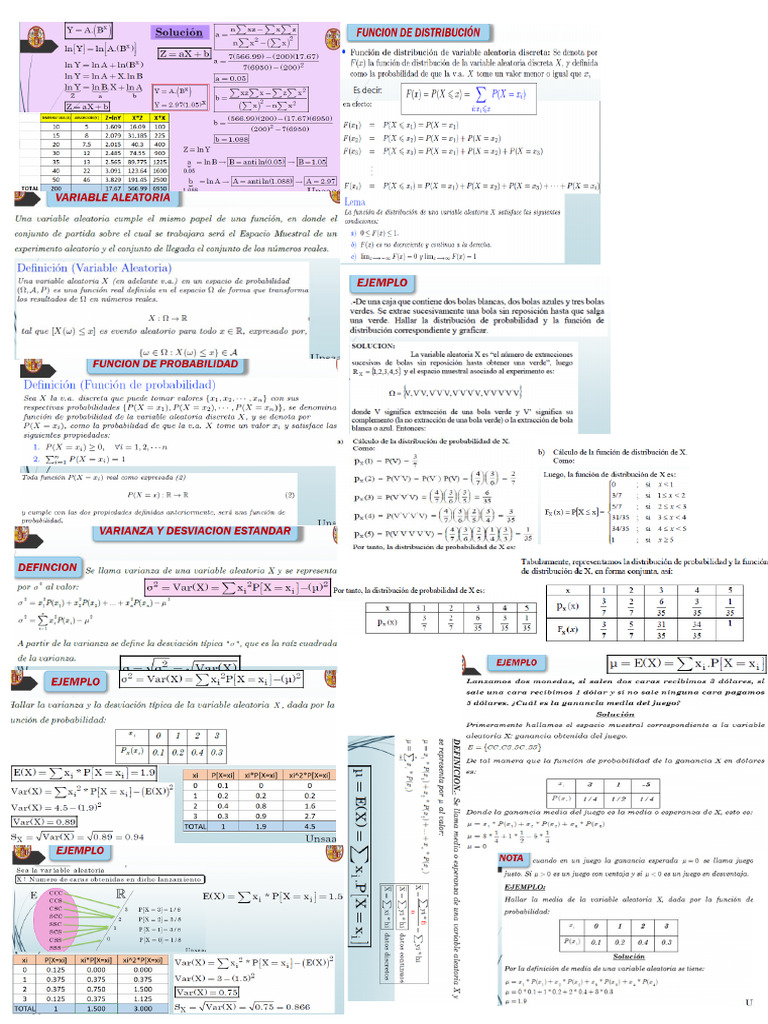 Función Probabilidad | PDF