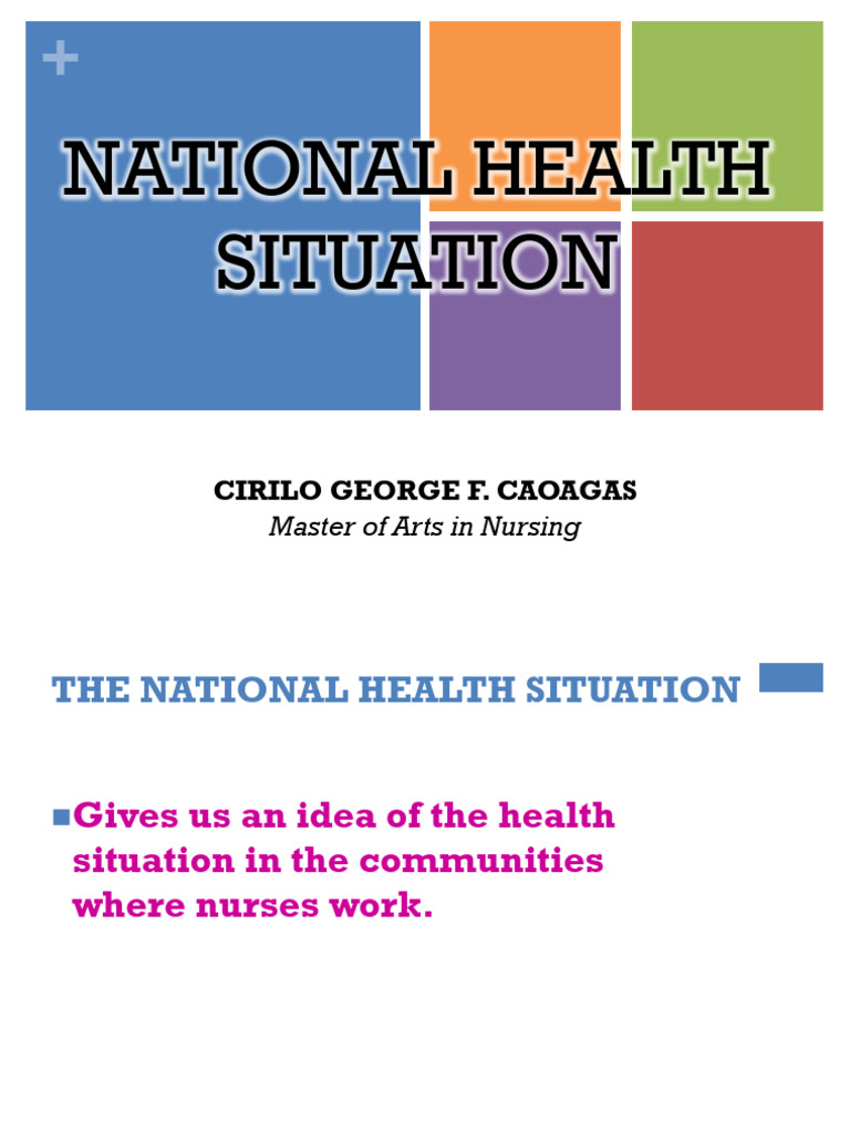 NCM 109 National Health Situation | PDF