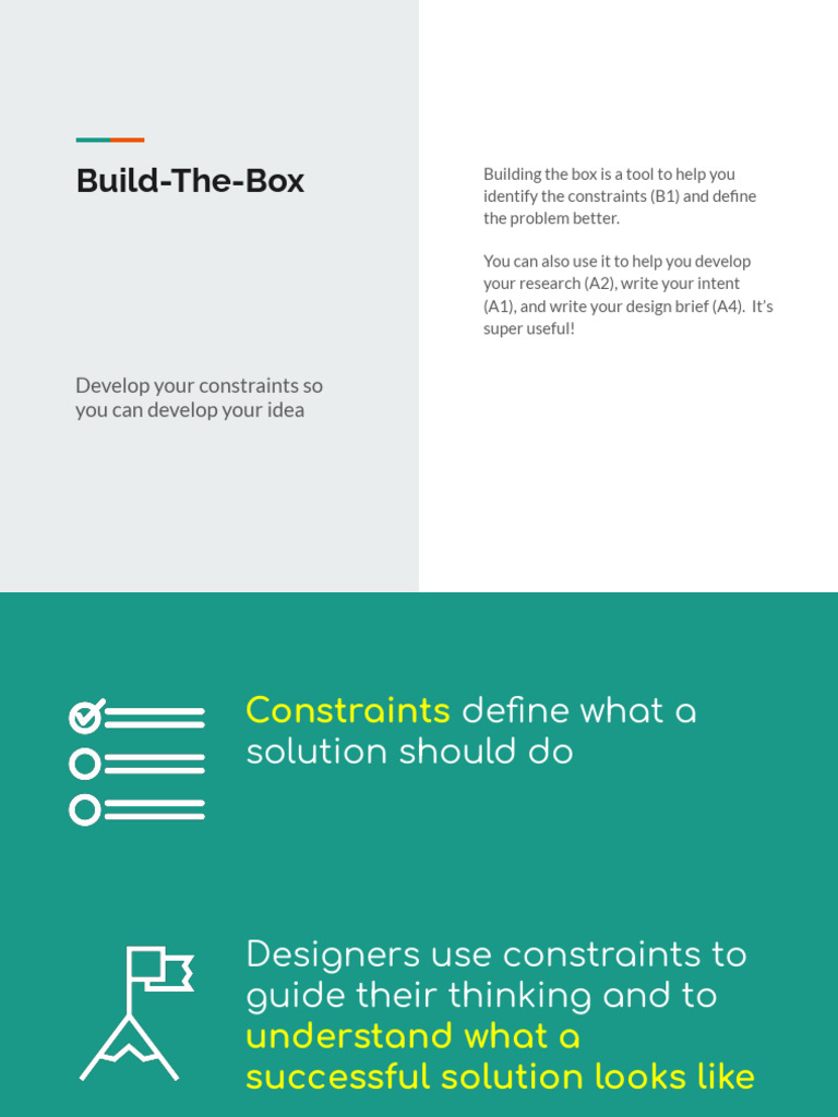 Build The Box Activity | PDF