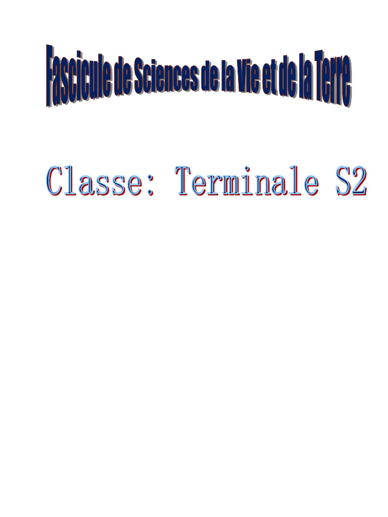 Fascicule SVT TS2-Cours | PDF | Système immunitaire | VIH