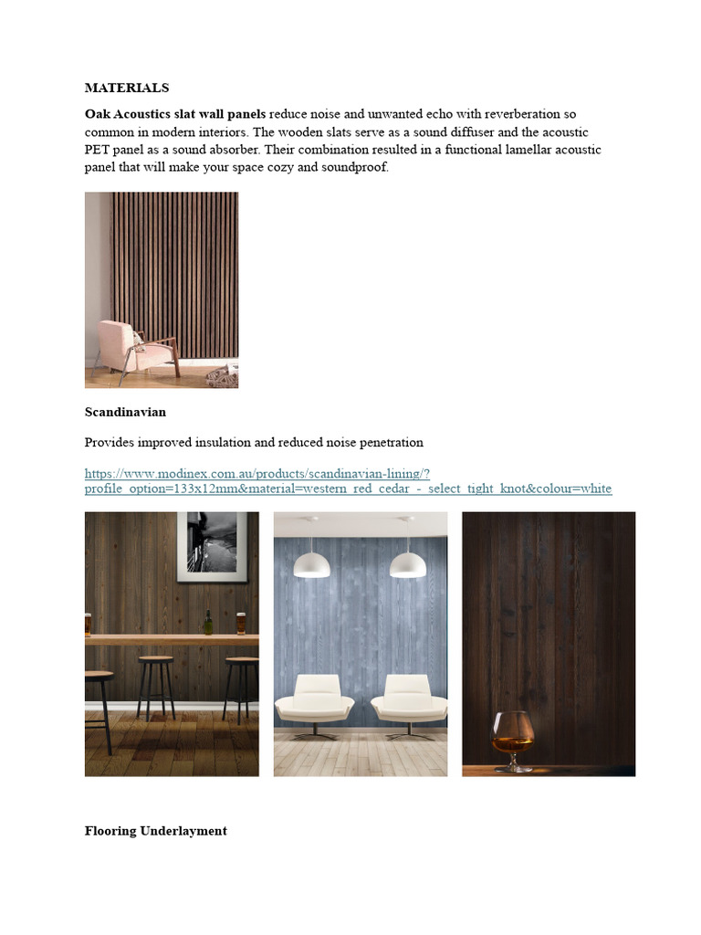 Acoustic Cladding | PDF