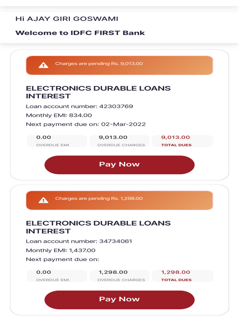 Loan Payment Reminder | PDF