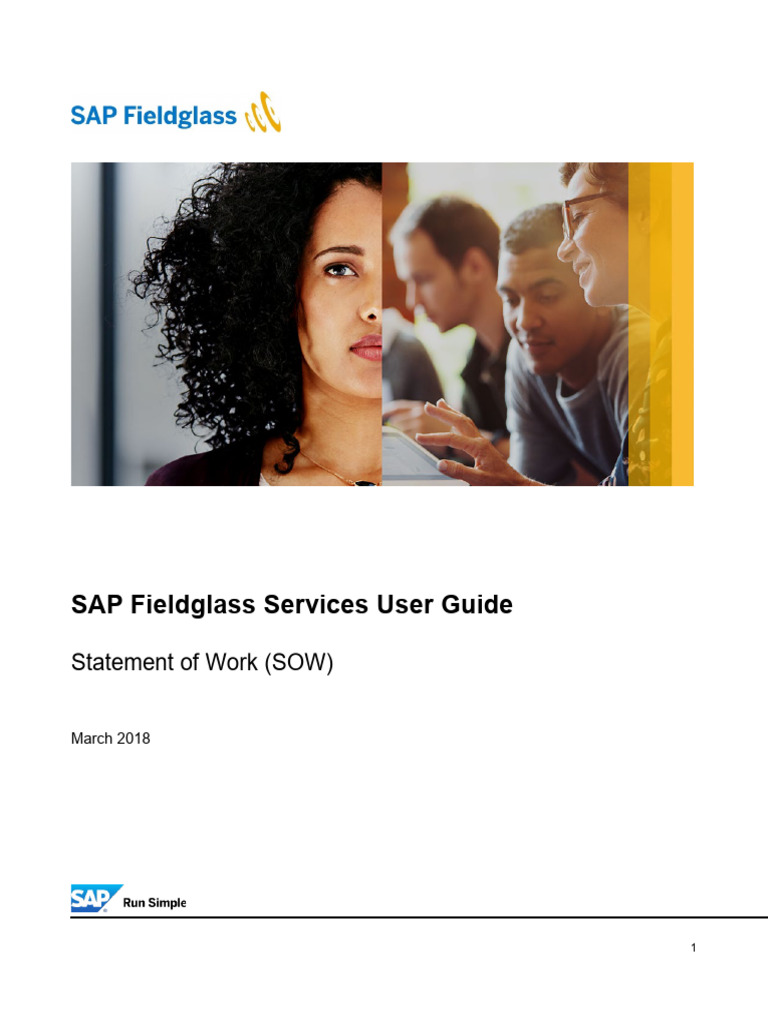 SAP Fieldglass Services SOW Guide | PDF | Business | Technology ...