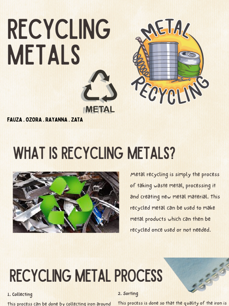 Recycling Metals | PDF