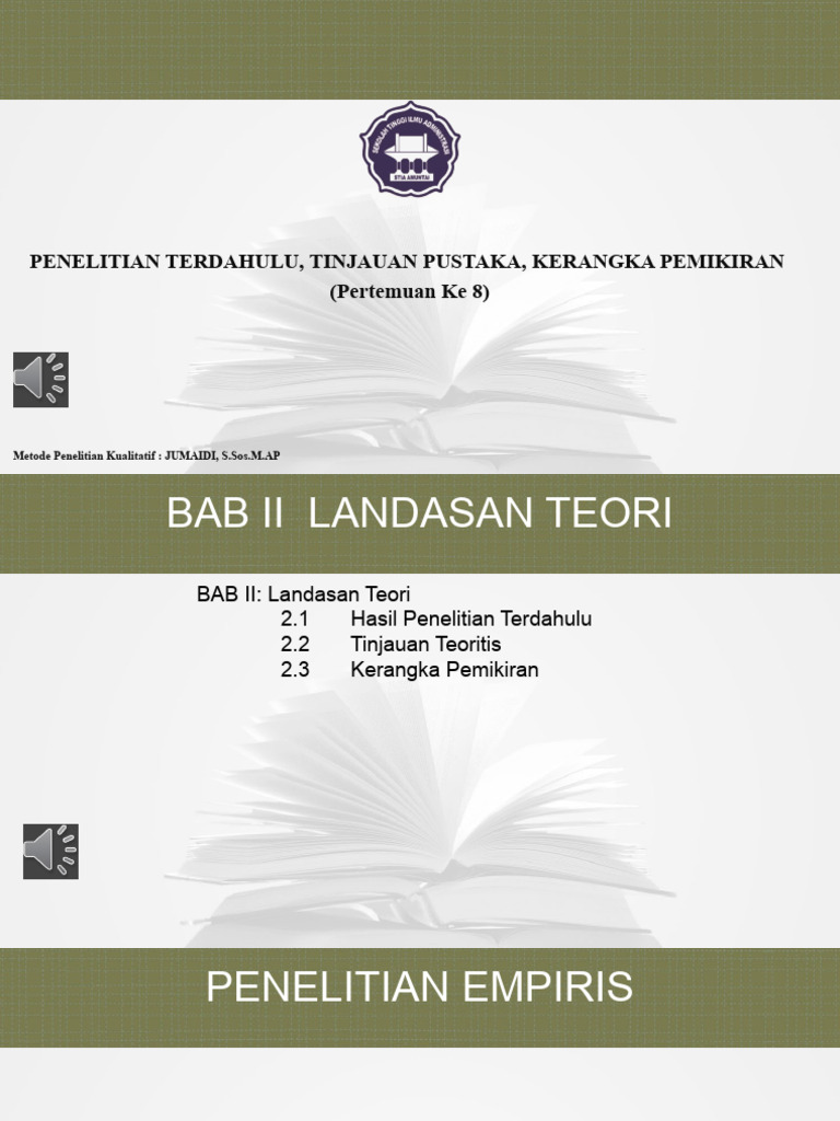 03 Teori Dalam Penelitian | PDF