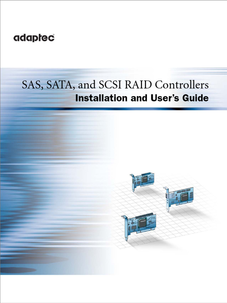 Adaptec Raid Controller Install and Users Guide Oct 2007 | PDF ...