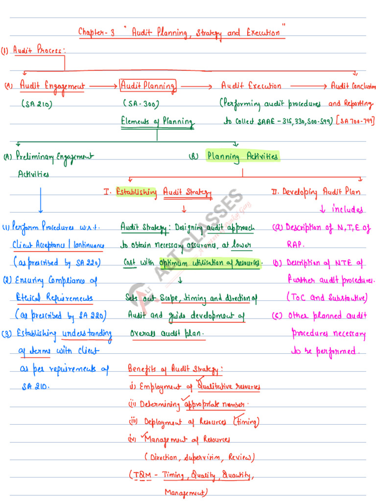 Lecture-14-Audit-Planning-Strategy-and-Execution | PDF