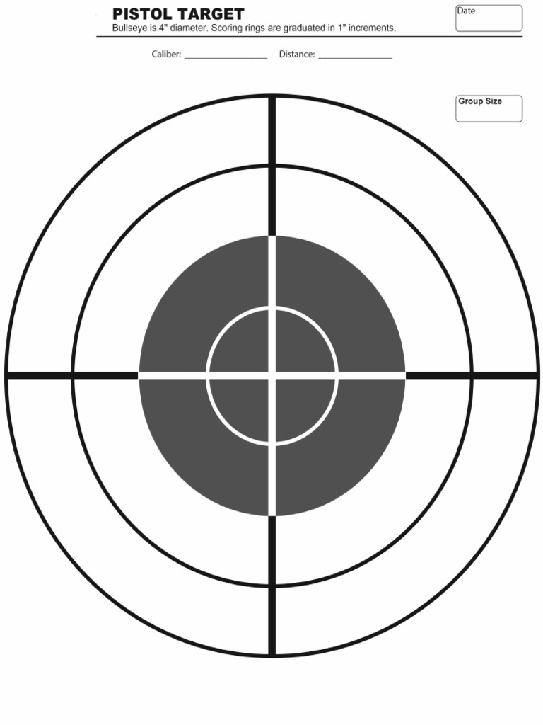 Bullseye Target A | PDF