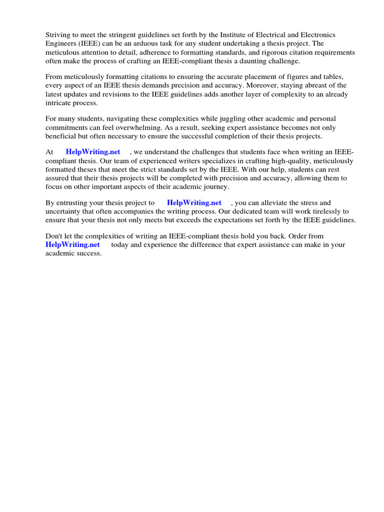 Ieee Thesis Guidelines | PDF | Academic Publishing | Citation Ieee Thesis Guidelines | PDF | Academic Publishing | Citation