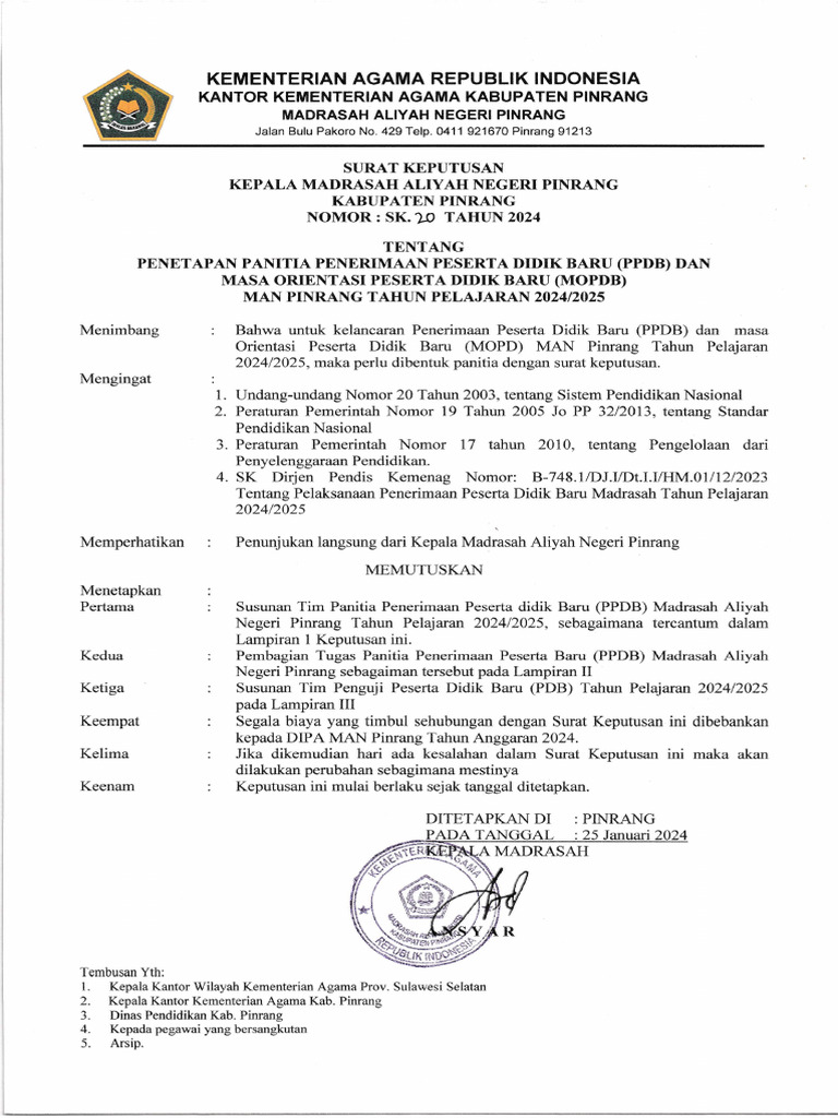 SK MATSAMA T.P 2024-2025 | PDF