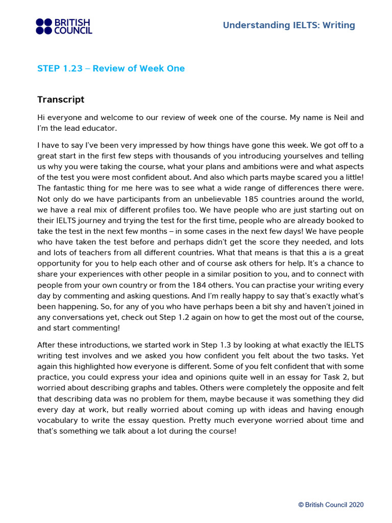 1.23 Review Transcript | PDF