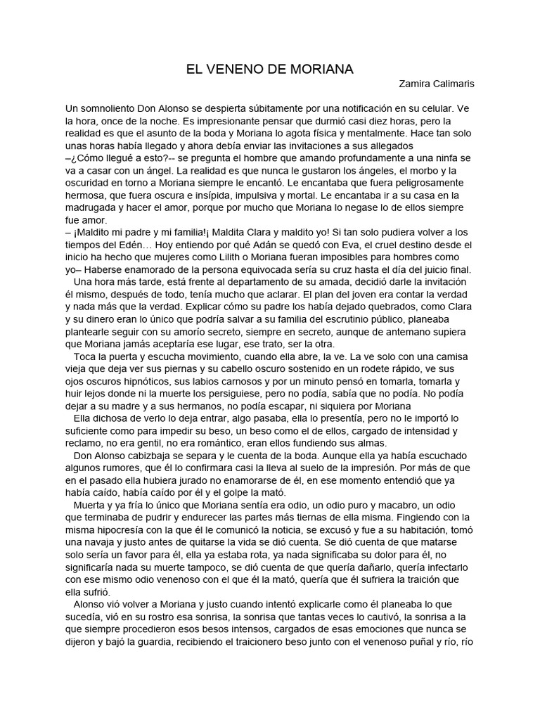 El Veneno de Moriana 2.0 | PDF