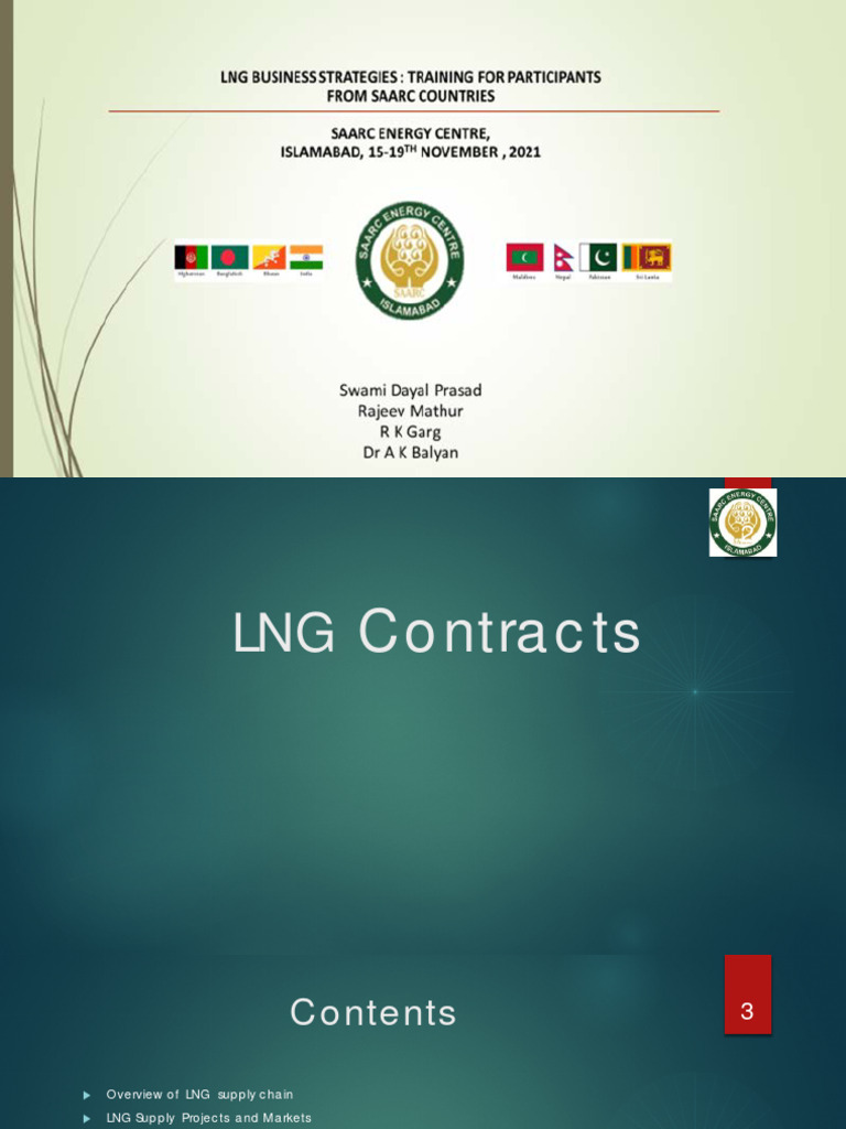 LNG Contracts Across The Supply Chain | PDF | Liquefied Natural Gas ...