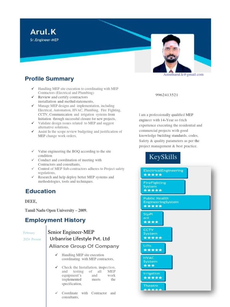 Arul K-Resume | PDF