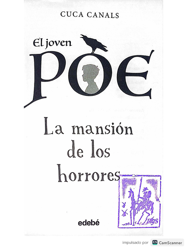 EL JOVEN POE La Mansion de Los Horrores | PDF