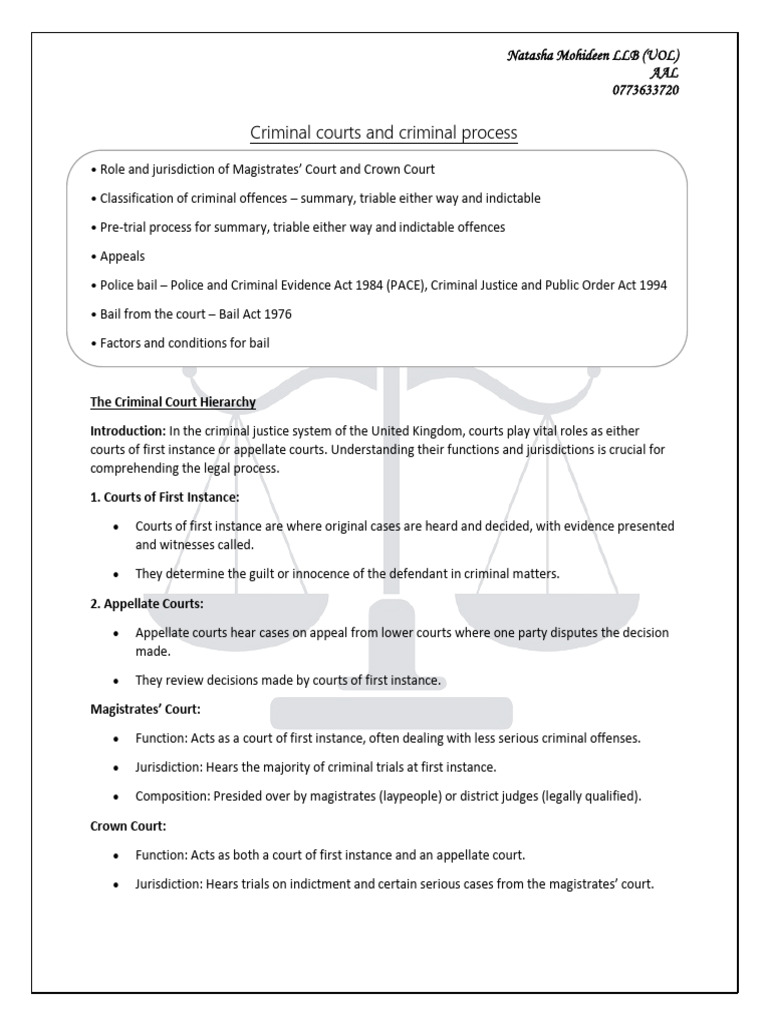 Criminal Courts and Criminal Process | PDF | Bail | Prosecutor