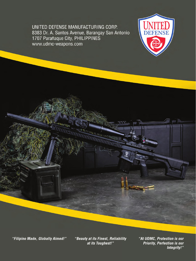 Udmc Brochure Updated July2022 | PDF | Gun Barrel | Caliber